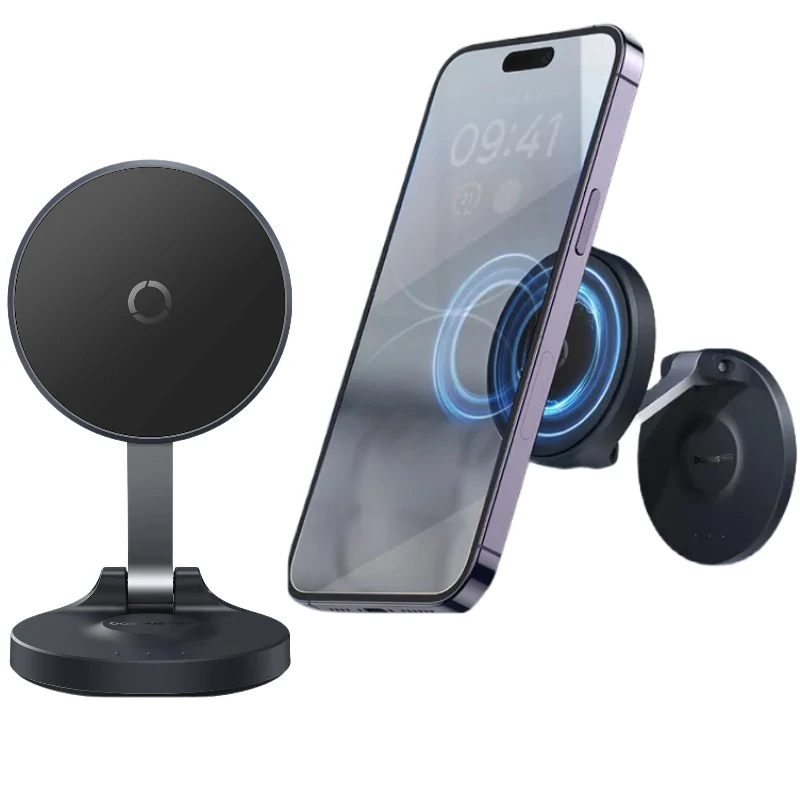 Baseus MagPro Foldable Magnetic Phone Holder 360° Rotatable Adjustable ...